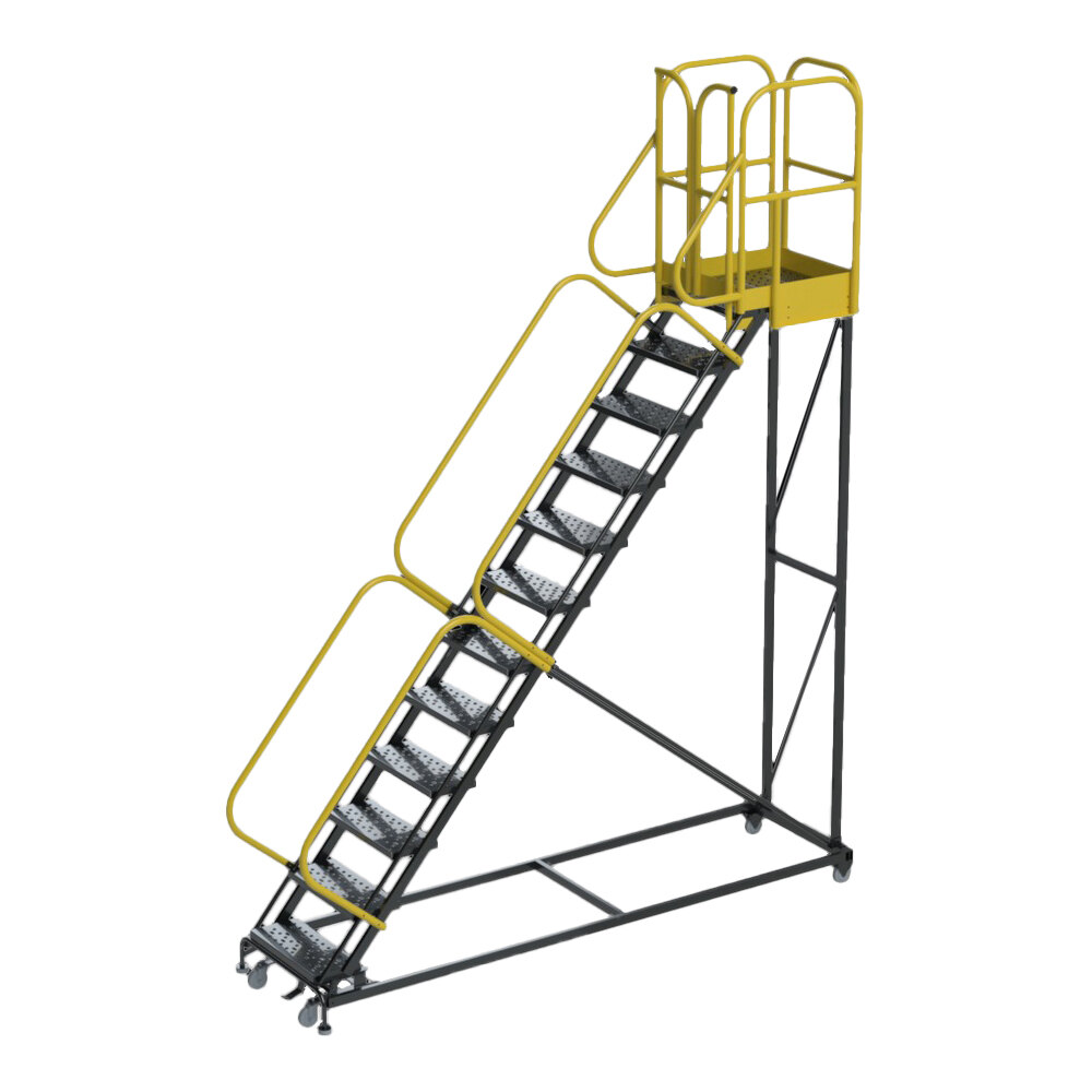 Ballymore Pro-Line Series 12-Step Extra Heavy-Duty Rolling Safety ...