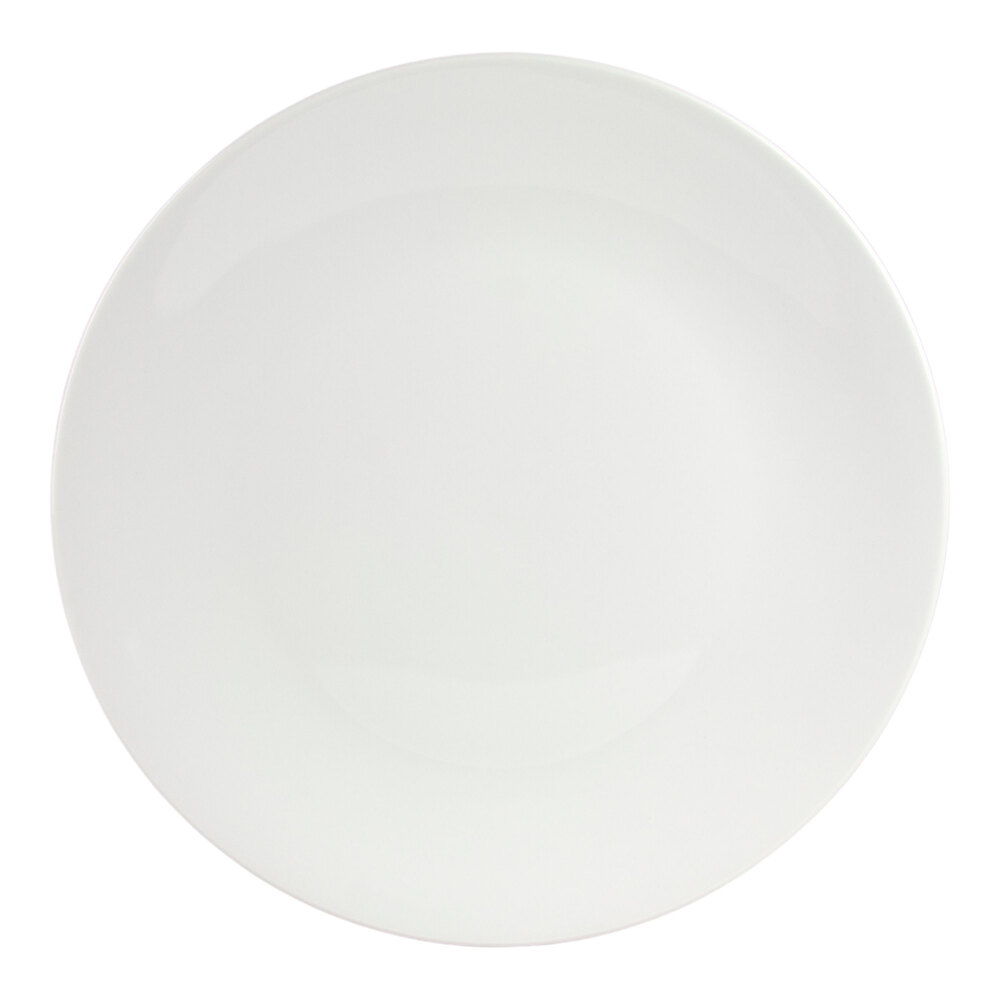 10 Strawberry Street Stella 14" Round White Porcelain Serving Platter ...