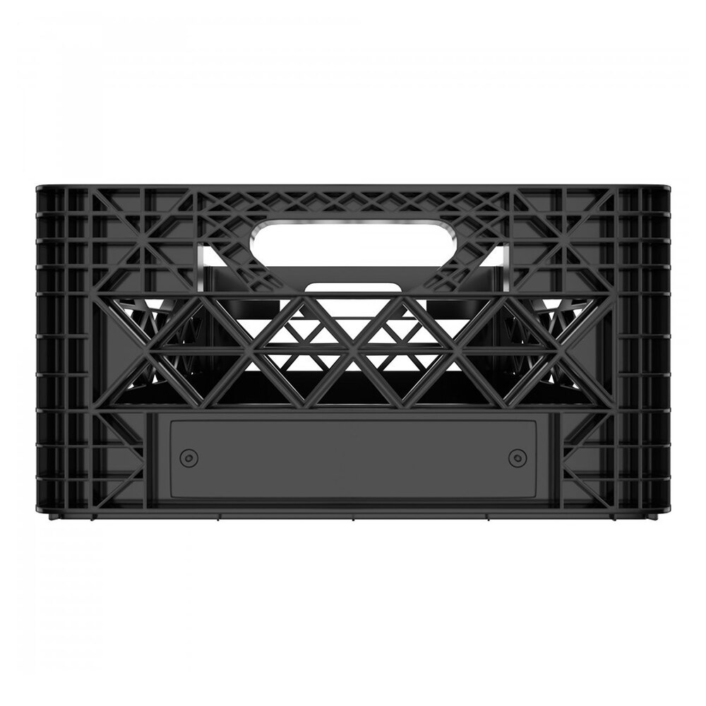 Black Mini Super Crate - 14 1/2" x 14 1/2" x 7 1/2"