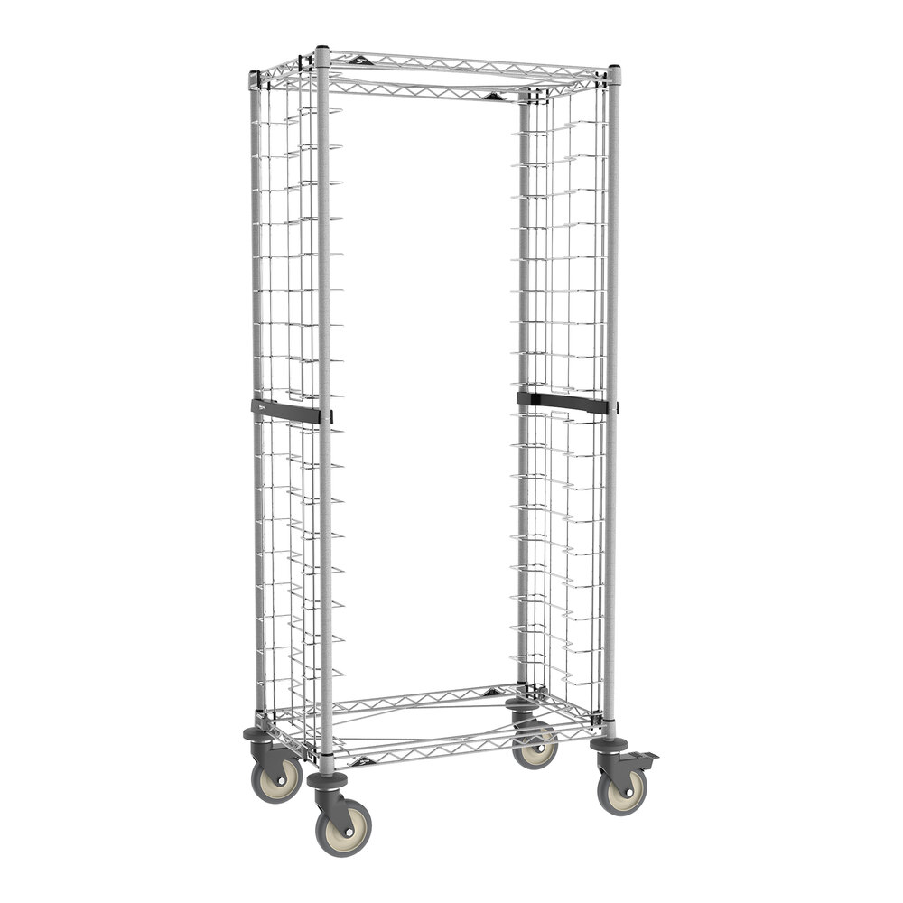 Metro RS3K4S Super Erecta Metroseal Gray Epoxy 20 Pan Side Load Bun ...