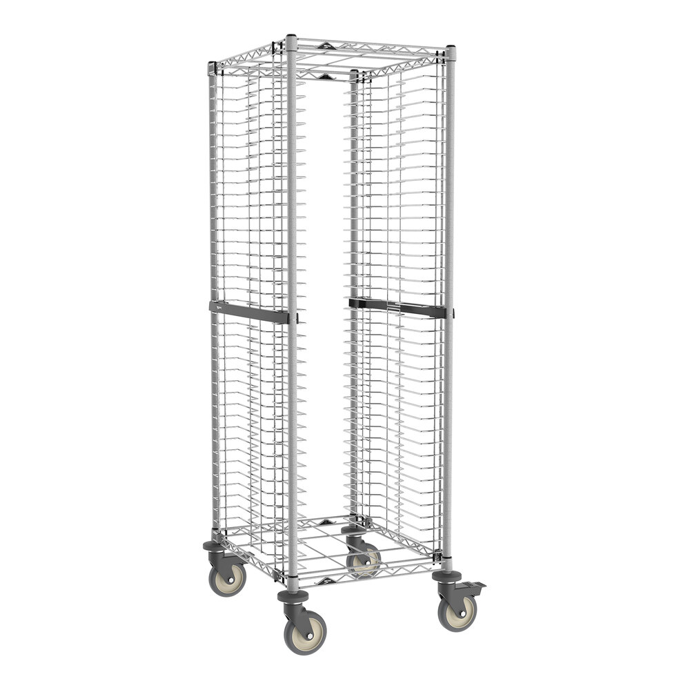 Metro RE1K4S Super Erecta Metroseal Gray Epoxy 40 Pan End Load Bun ...