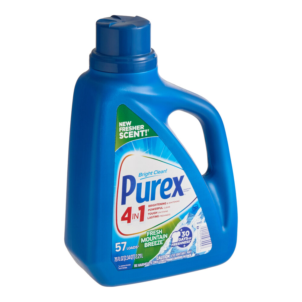 Purex 75 oz. Fresh Mountain Breeze Liquid Laundry Detergent - 6/Case