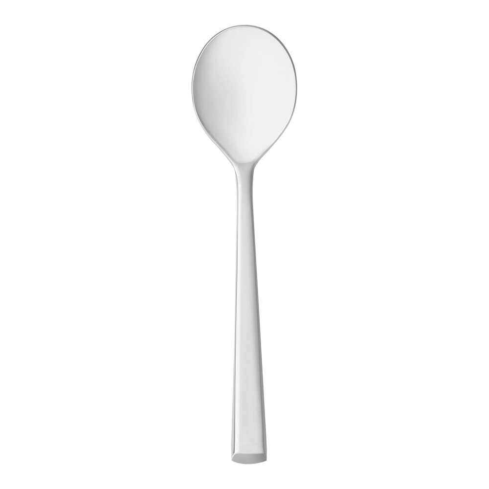 Libbey Santorini Satin II 6 1/8" 18/0 Stainless Steel Heavy Weight ...