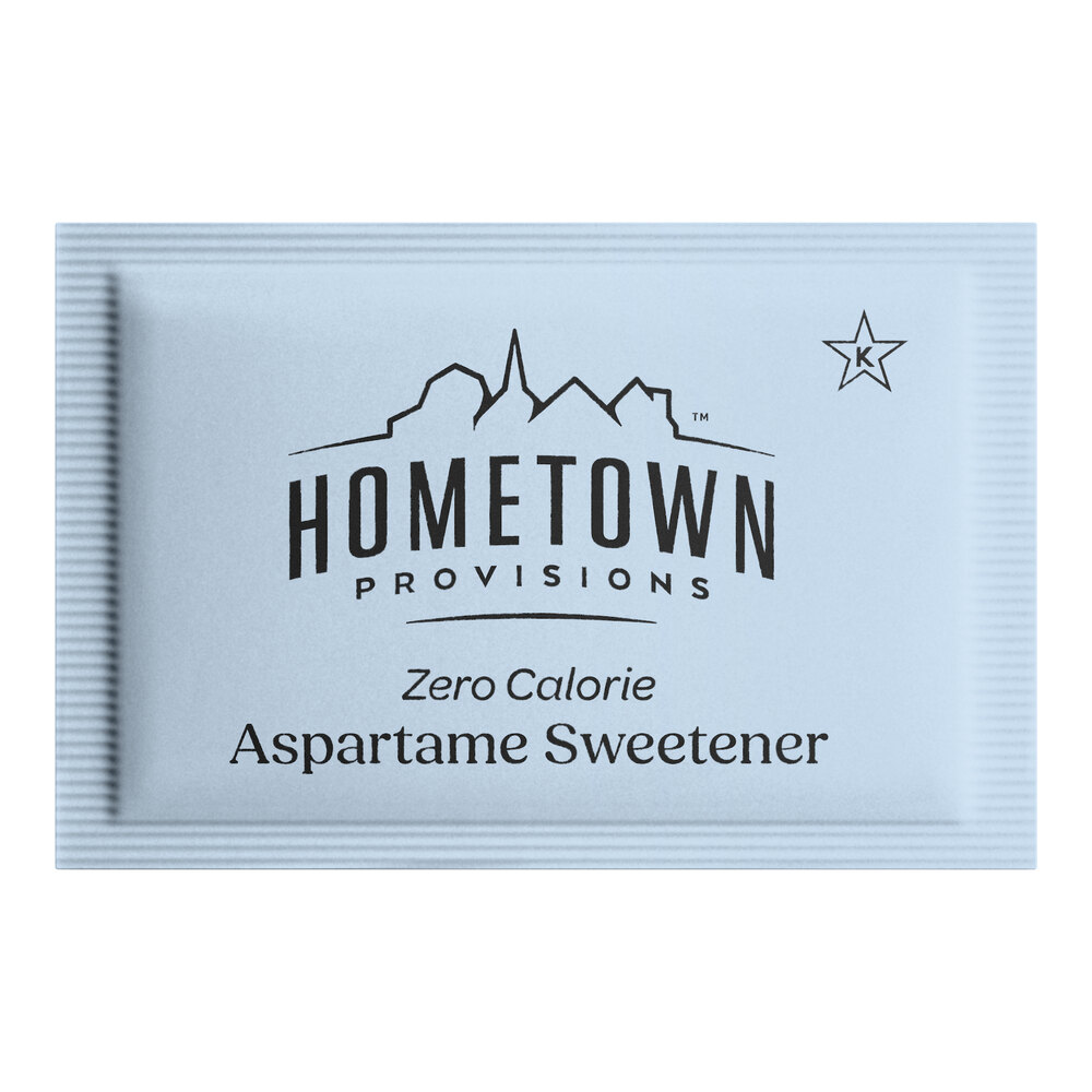 Hometown Provisions Blue Aspartame Sugar Substitute Packet 1 Gram ...
