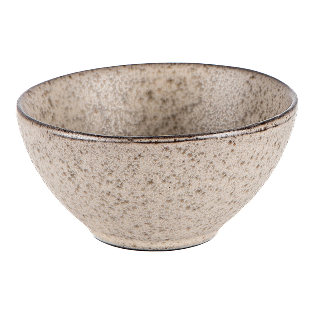 10 Strawberry Street Ginza 8 oz. Round Tan Stoneware Tea Cup - 180/Case
