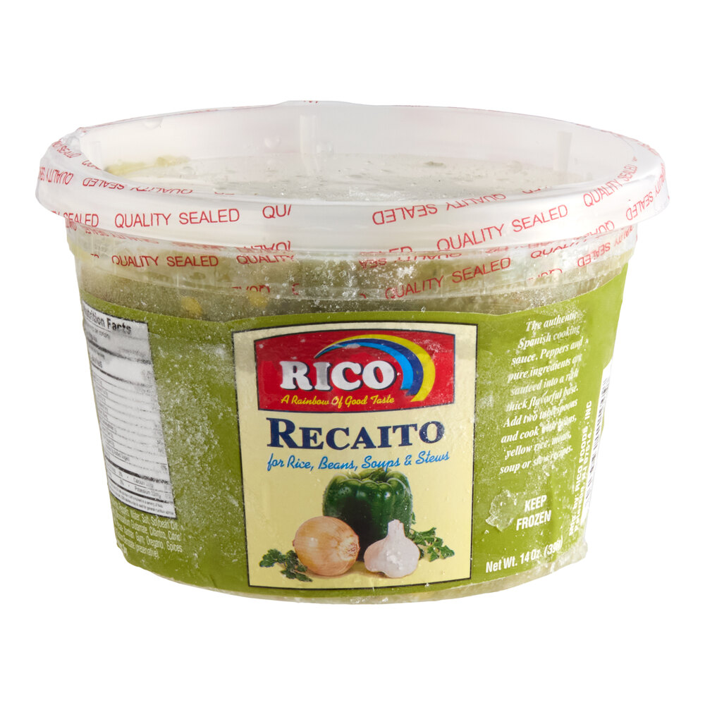 Rico Foods Recaito Cooking Sauce 14 oz. - 6/Case