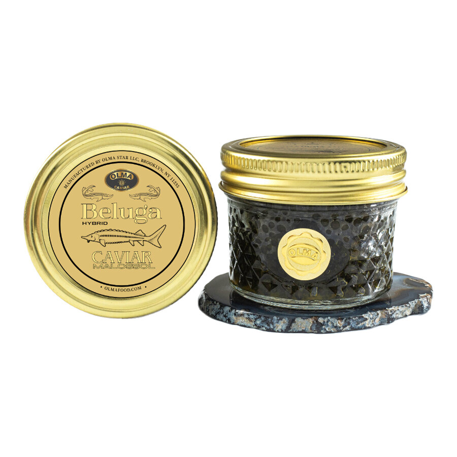 OLMA Beluga Hybrid Caviar 100 Grams