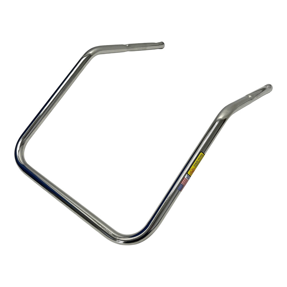 R&B Wire Products, Inc. LC HANDLE Chrome Handle for Wire Laundry Carts