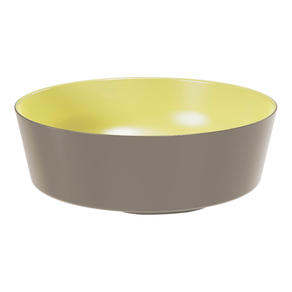 Dalebrook Mayfair from Global Tableware Collective 48 oz. Yellow Round ...
