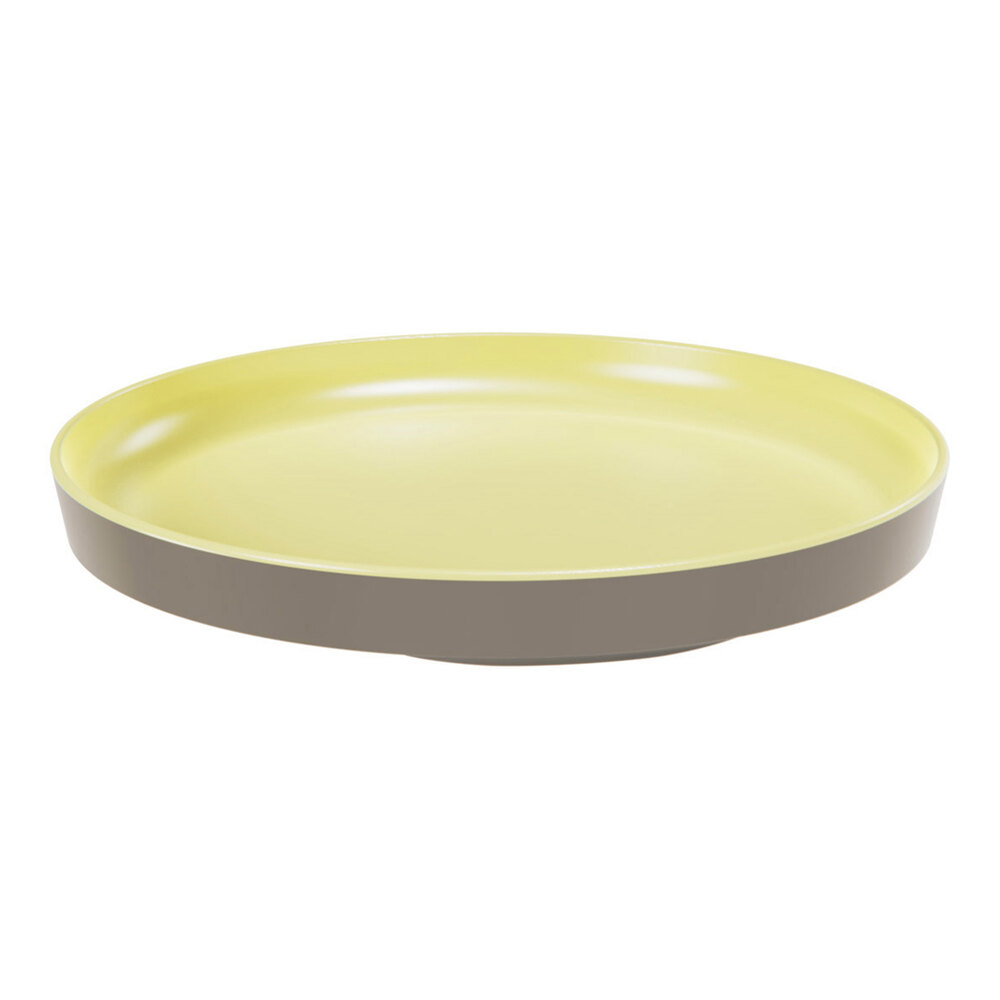 Dalebrook Mayfair from Global Tableware Collective 8 1/4'' Yellow Round ...
