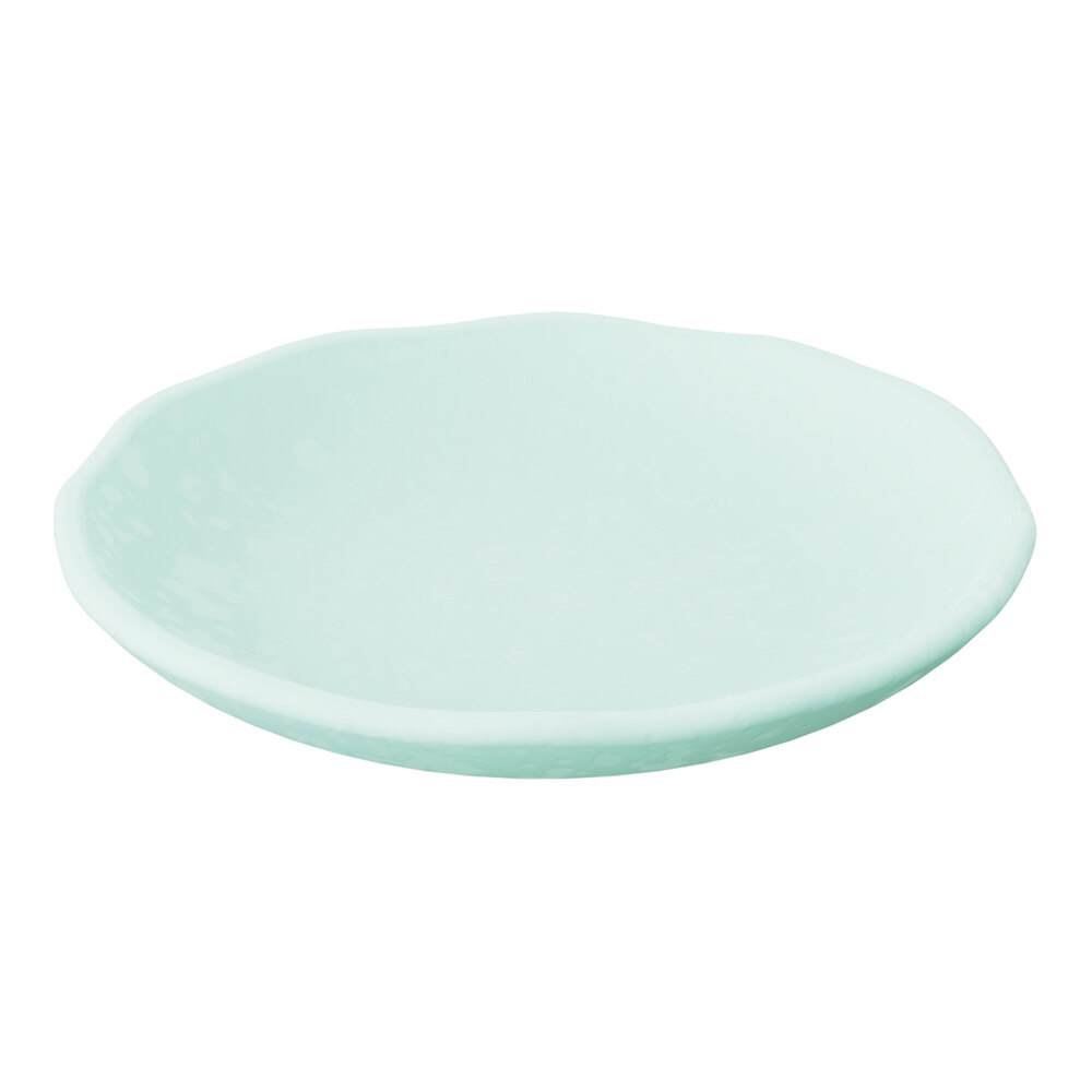 Dalebrook Mineral from Global Tableware Collective 8 1/8'' Aqua Crackle ...
