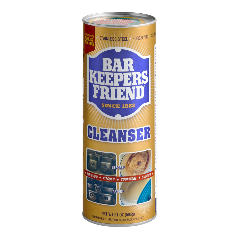 Bar Keepers Friend 11514 21 oz. All-Purpose Cleaning Powder - 12/Case