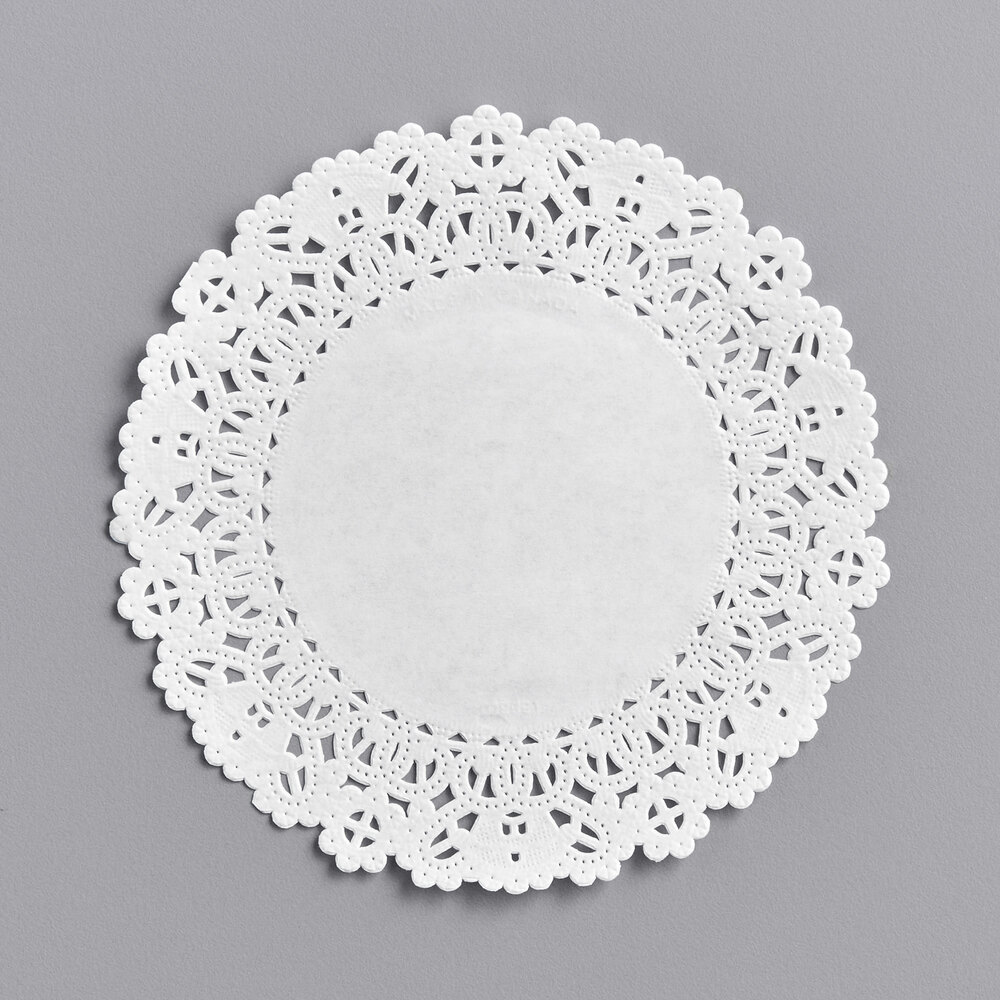 5" Normandy Lace Paper Doily - 10,000/Case