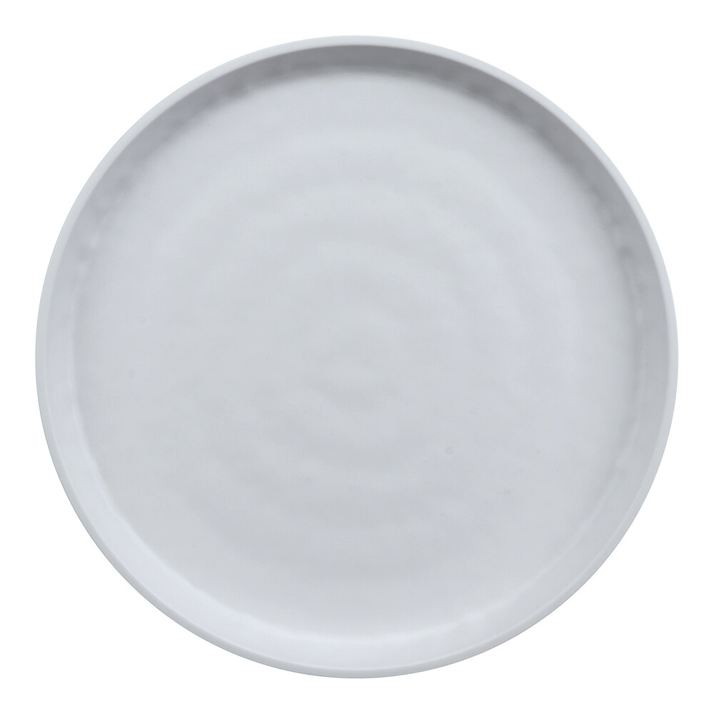 GET Roca Balance 7" Round Gray Melamine Plate - 24/Case