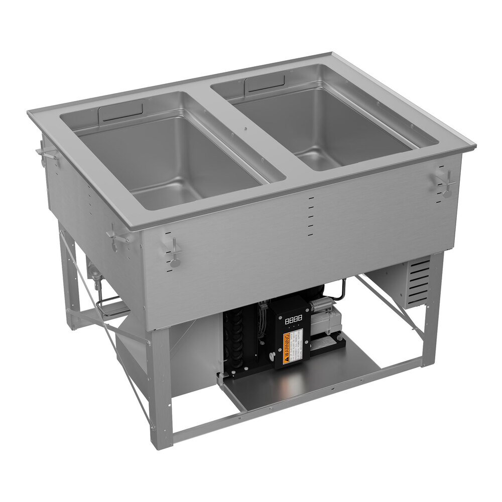 Vollrath FC-HCF-02208 Two Well Modular Drop-In Hot / Cold / Freeze Food ...