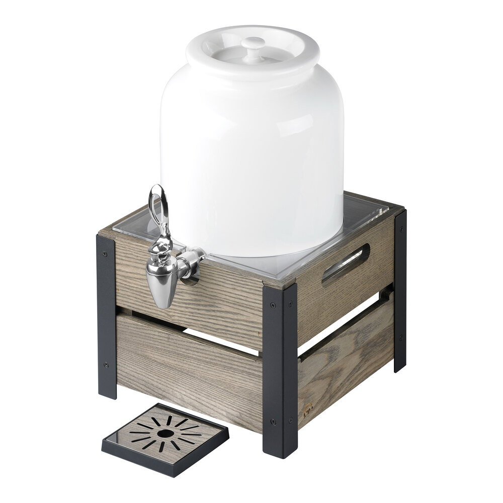 Smart Buffet Ware by Front of the House 1.75 Gallon Natural Porcelain ...
