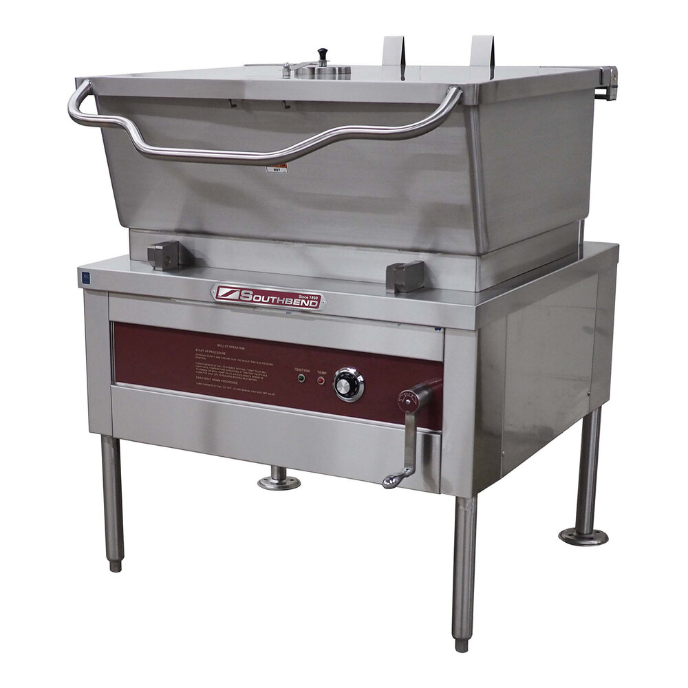 Southbend BGLM-40N 40 Gallon Liquid Propane Manual Narrow Tilting ...