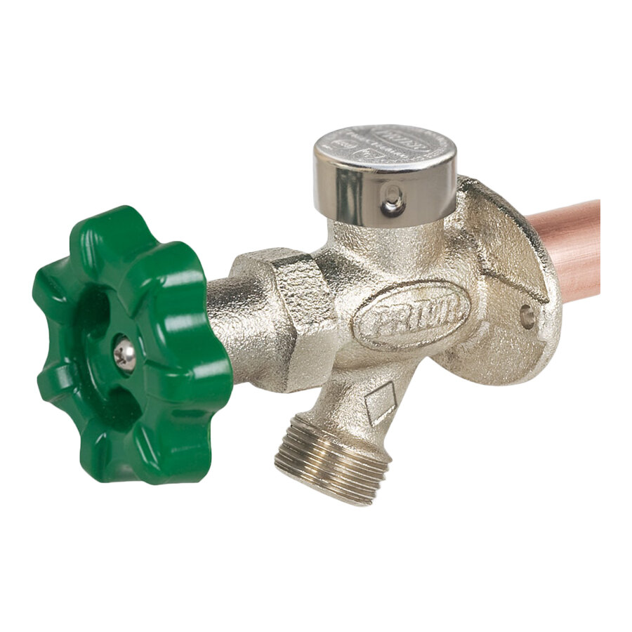 Prier P-164D12 Diamond Series 12" Non-Freeze Anti-Siphon Wall Hydrant ...
