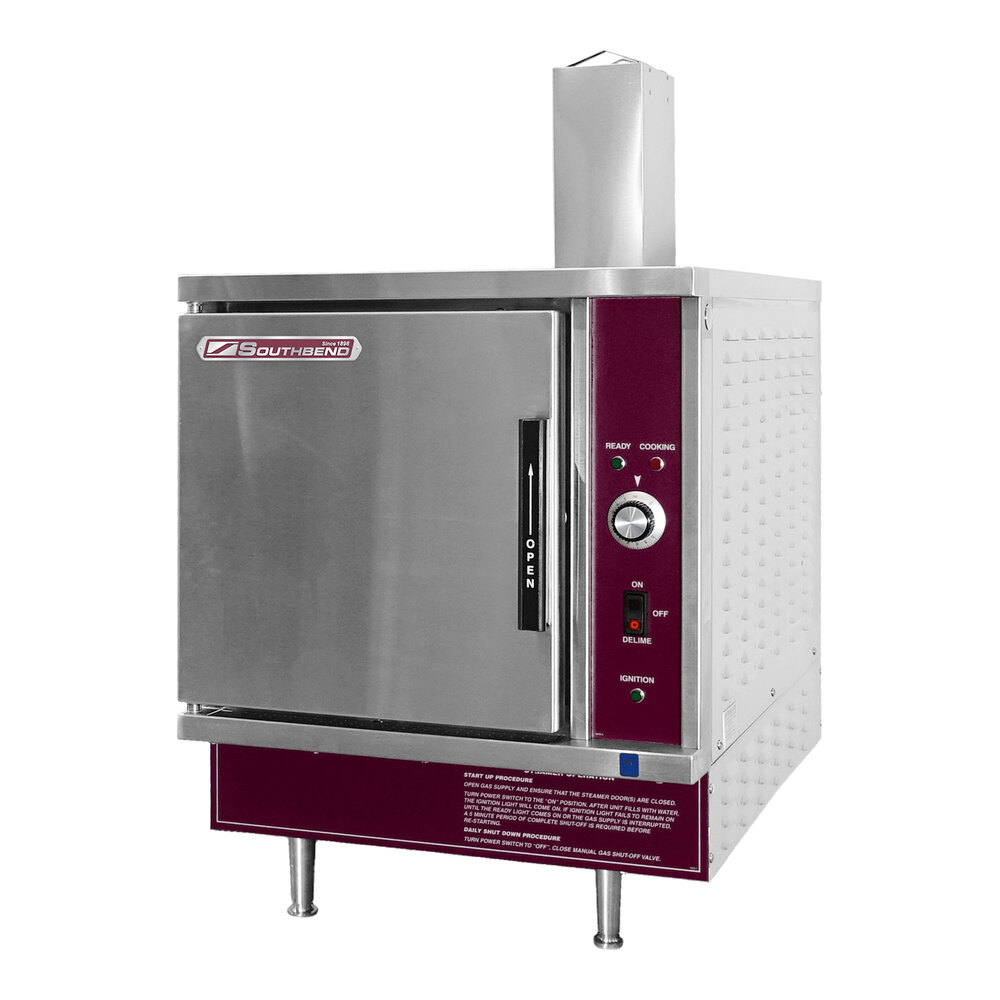 Southbend SX-5G3-SB 5-Pan Liquid Propane Countertop Convection Steamer ...