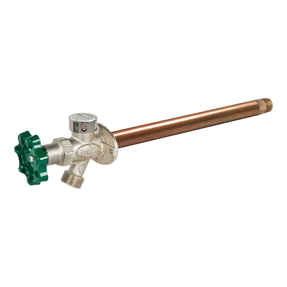 Prier C-144D12 Diamond Series 12" Non-Freeze Anti-Siphon Wall Hydrant ...
