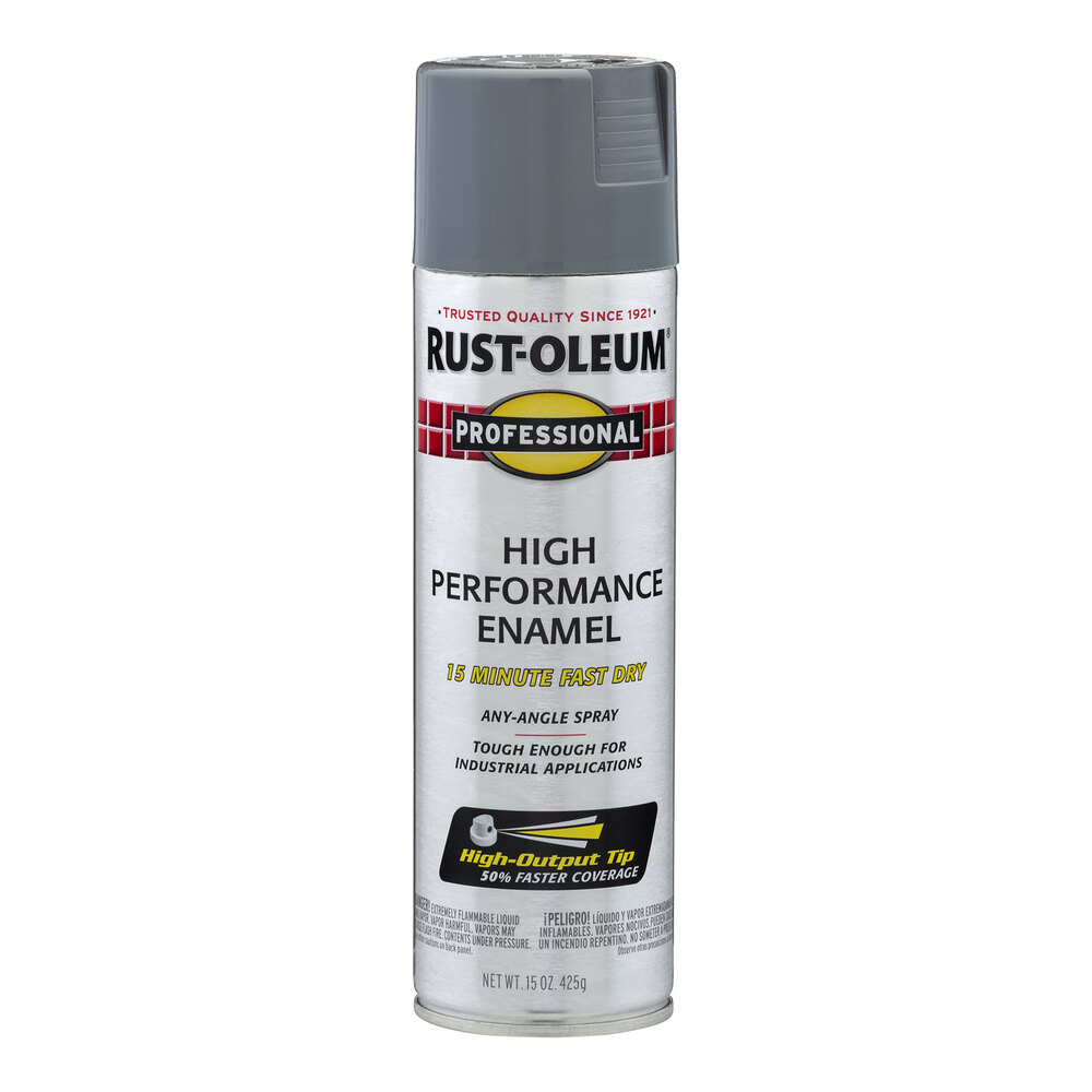 Rust-Oleum Professional 15 oz. Dark Machine Gray High-Performance ...