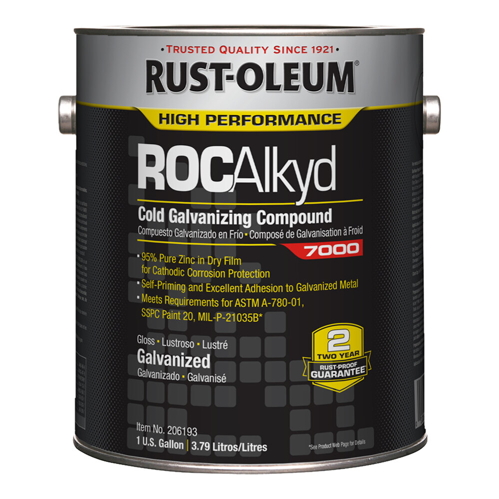 Rust-Oleum ROCAlkyd 7000 System 1 Gallon High-Performance Gray Cold ...