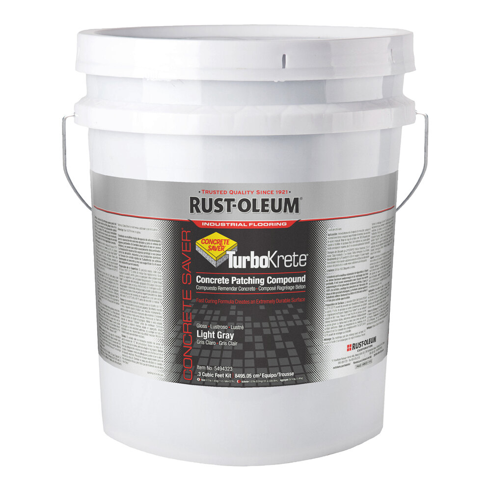 Rust-Oleum Concrete Saver TurboKrete 3.5 Gallon Concrete Patching ...