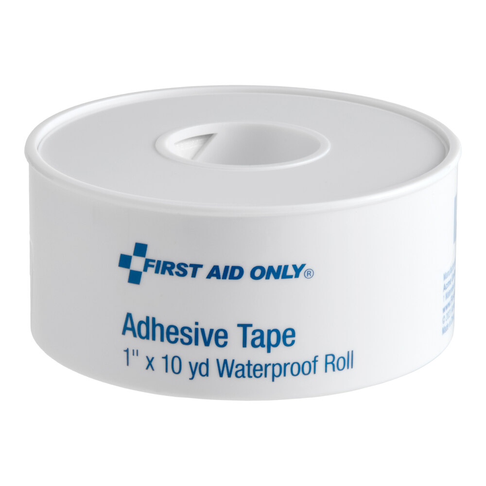 First Aid Only M688-P-001 1" x 10 Yard Waterproof First Aid Tape - 144/Case