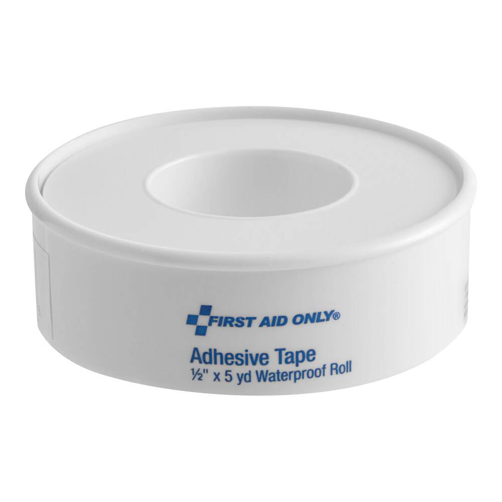 First Aid Only M685-P 1/2" x 5 Yard Waterproof Adhesive Tape - 480/Case