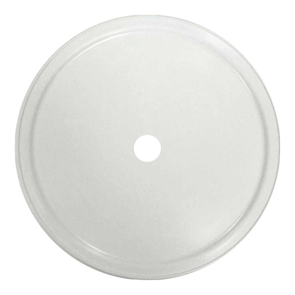 Howw Manufacturing Clear Plastic Lid with Hole for 32 oz. Drink Bucket ...