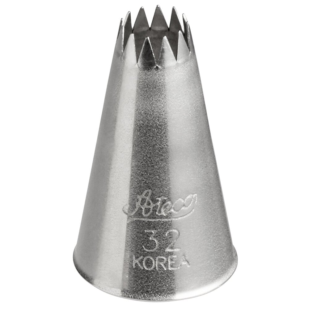 Ateco Open Star Piping Tip 32 - 10/Case