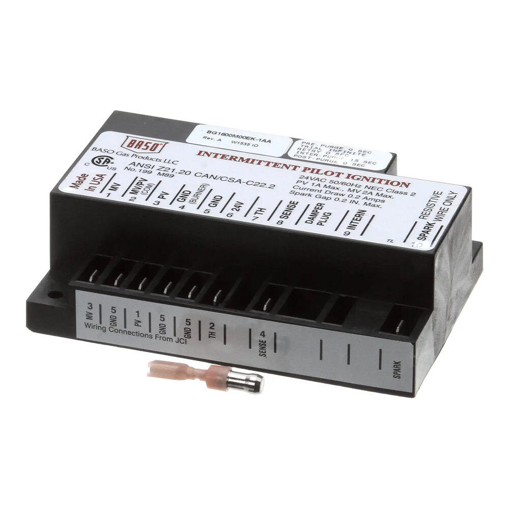 Marsal Pizza Ovens 70448 Ignition Control, Wf Msl# Bg16