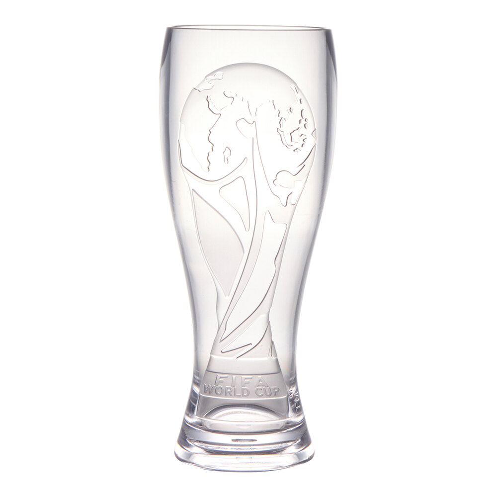 GET FIFA World Cup 2026™ 16 oz. SAN Plastic Trophy Pilsner Glass - 24/Case
