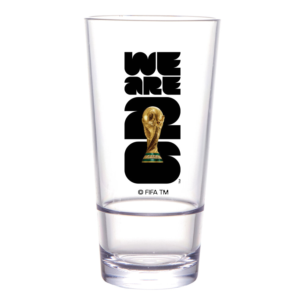 GET FIFA World Cup 2026™ 20 oz. SAN Plastic Stackable Mixing Glass with ...