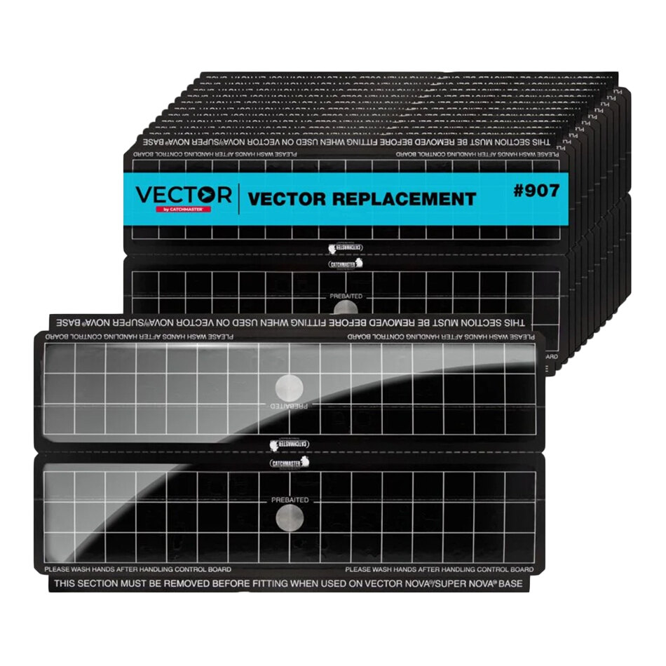 Catchmaster Vector 907 UV Light Fly Trap Glue Board - 144/Case