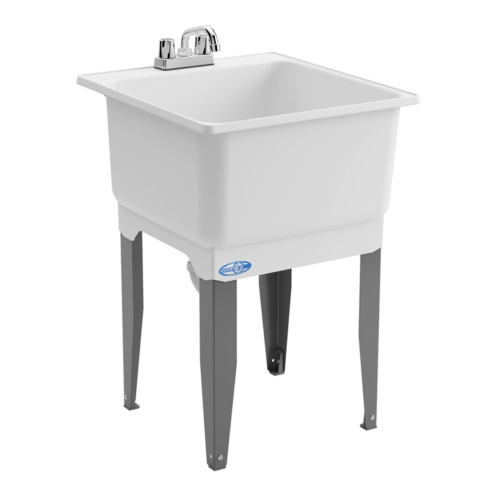 E.L. Mustee 14CP UTILATUB 23" x 25" Co-Polypure Polypropylene Utility ...