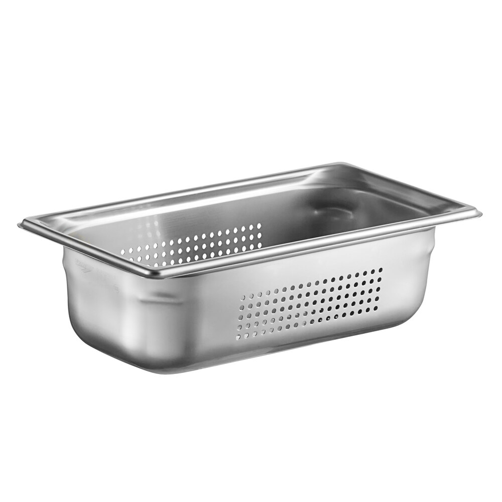 Vollrath 90343 Super Pan 3® 1/3 Size Anti-Jam Stainless Steel ...