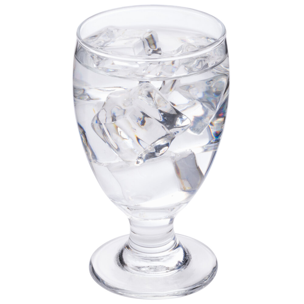 Water Goblet Glass | Acopa 10.5 oz. Glass Goblet - 12/Case