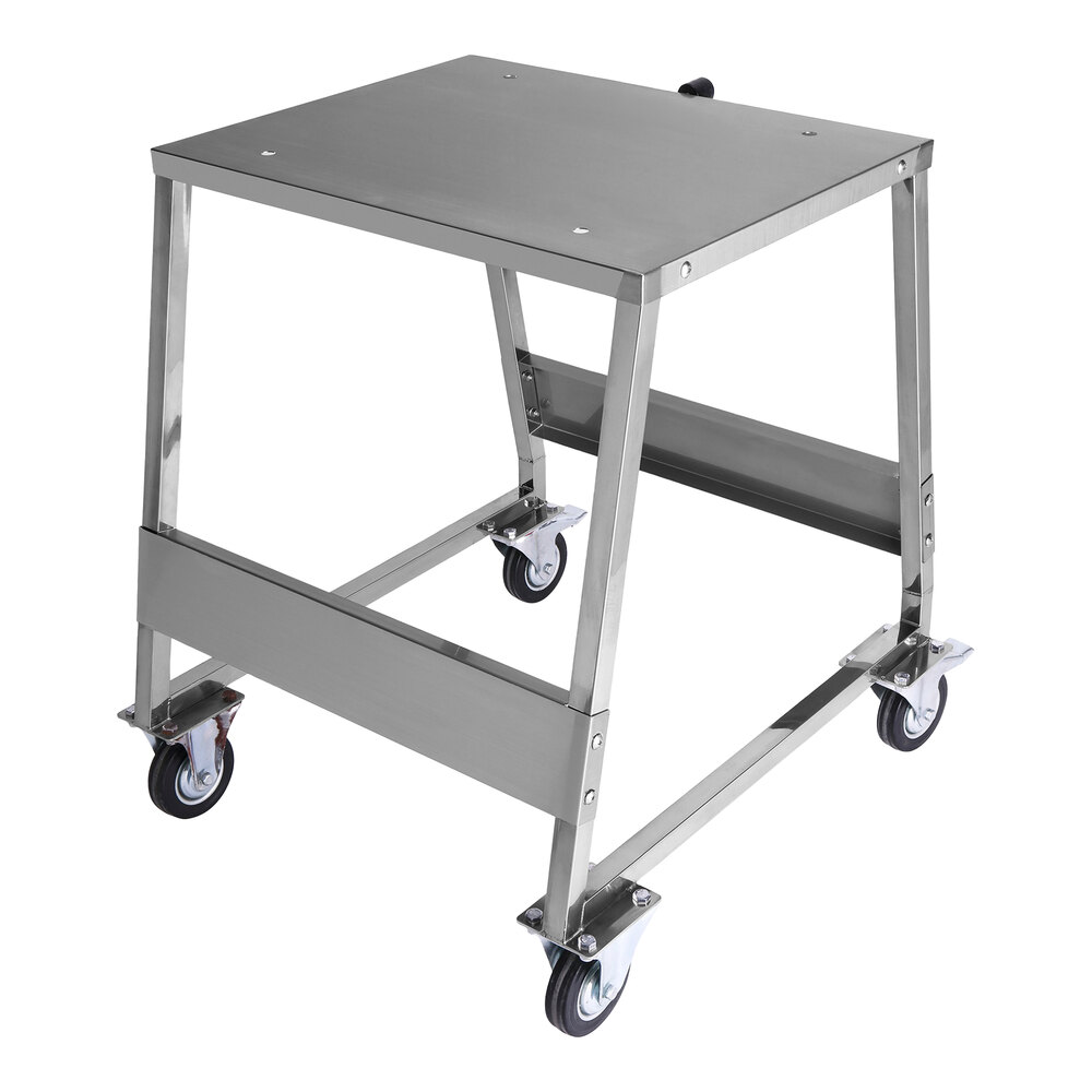 Jaccard 201504-S 58" Stainless Steel Stand with Casters for Model H ...
