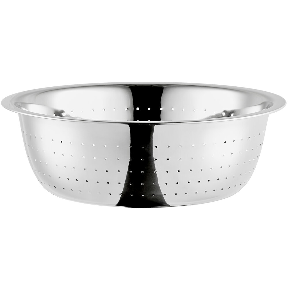 Thunder Group 8.1 Qt. Stainless Steel Fine Chinese Colander SLCIL13S