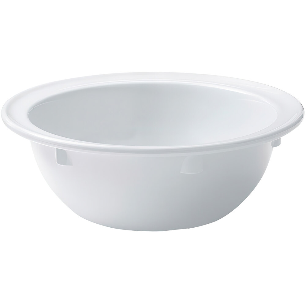 GET DN-313-W White 13 oz. SuperMel Bowl - 48/Case