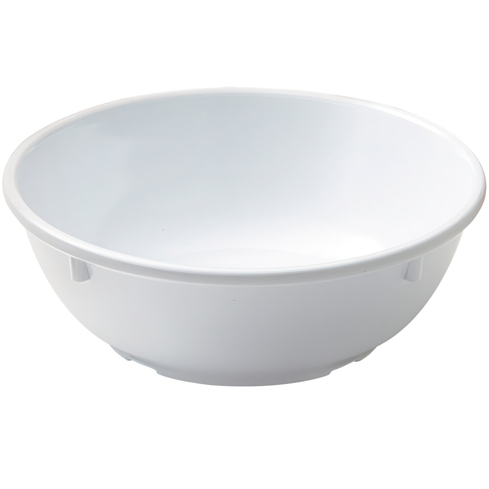 GET DN-317-W White 13 oz. SuperMel Bowl - 48/Case