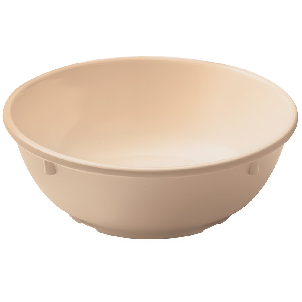 GET DN-314-T Tan 14 oz. SuperMel Bowl - 48/Case