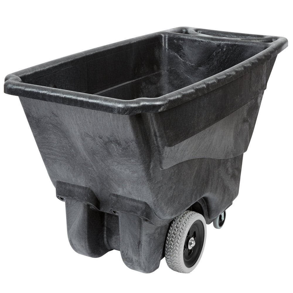 Rubbermaid® FG9T1300BLA Black 0.5 Cubic Yard Tilt Truck / Trash Cart ...