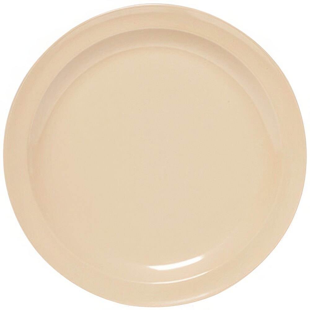 GET DP-510-T Tan 10 1/4" SuperMel Plate - 24/Case