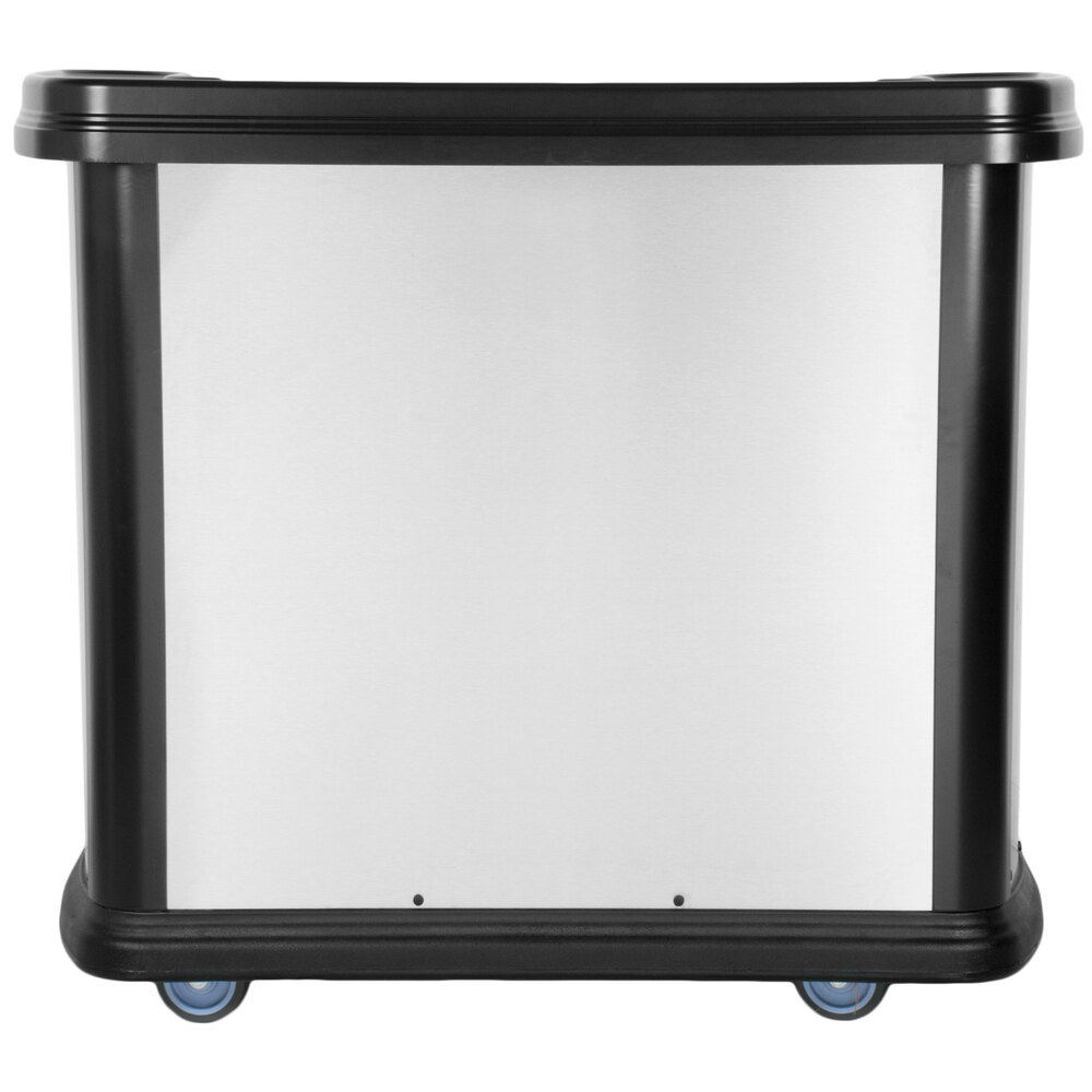 Carlisle 755044 Stainless Steel Maximizer Portable Bar - 56" x 26 1/2 ...