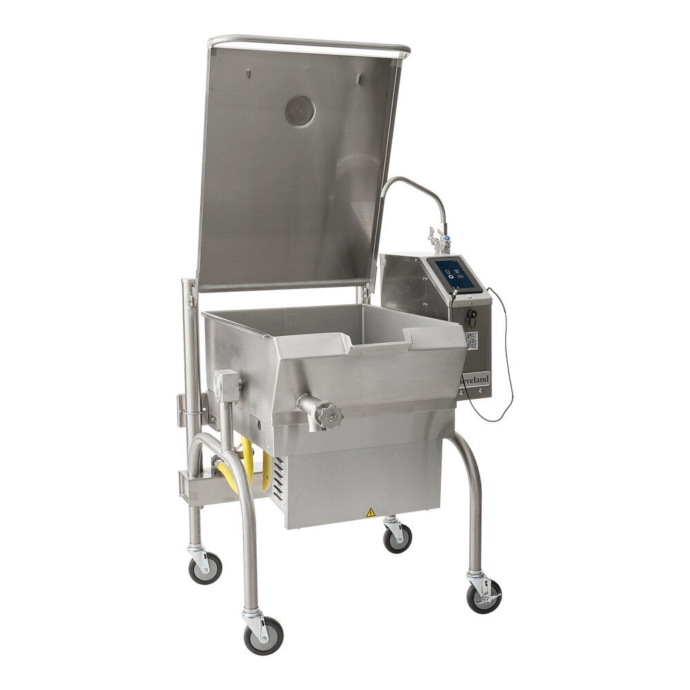 Cleveland SEL-60-T1 PowerPan 60 Gallon Electric Open Base Tilt Skillet ...