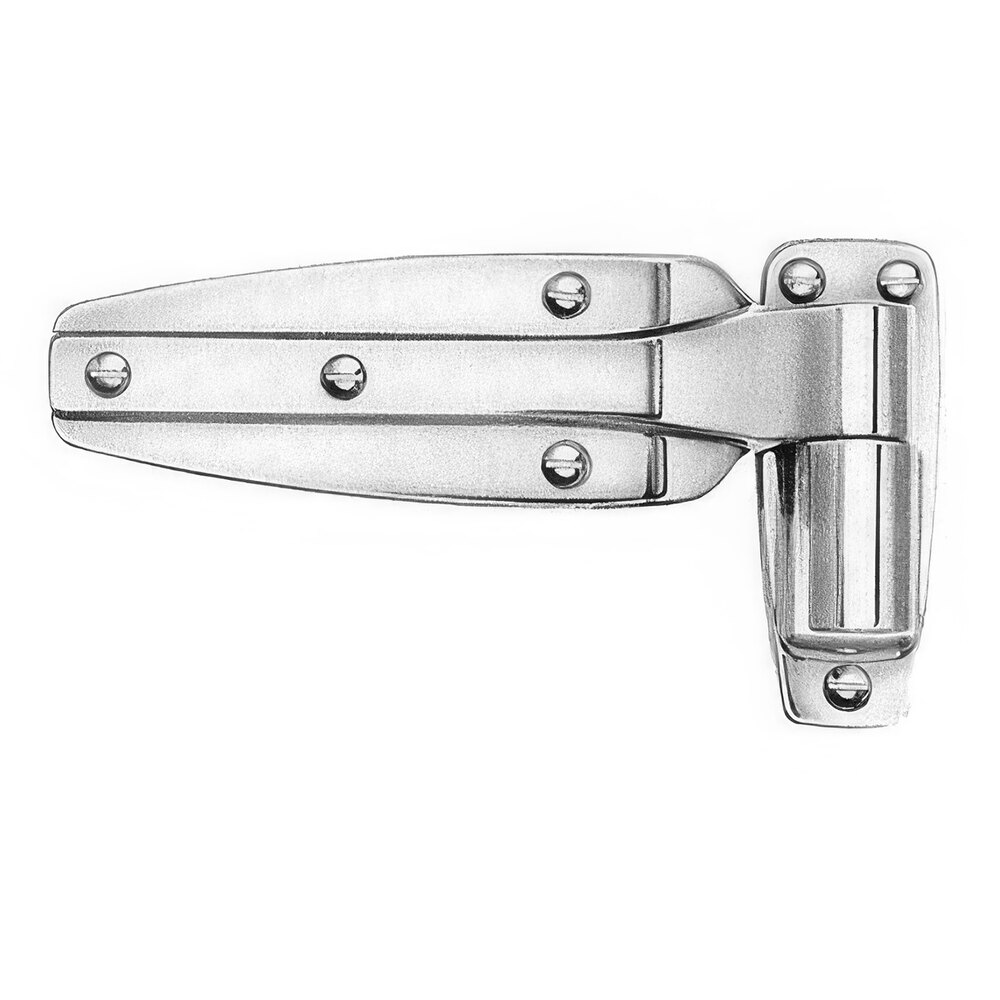 Kason® 1245 Reversible Cam-Rise Door Hinge (Polished Chrome, 1 3/8 ...
