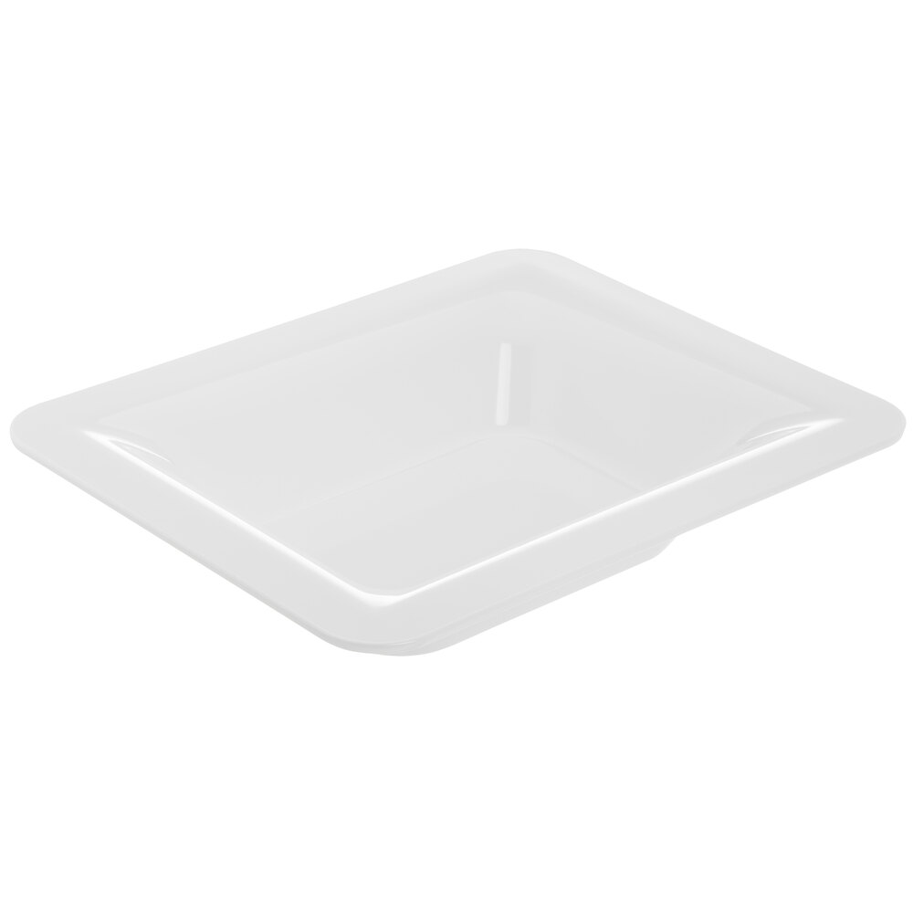 Carlisle 4443202 Palette Designer Displayware White Melamine 1/2 Size 2 ...