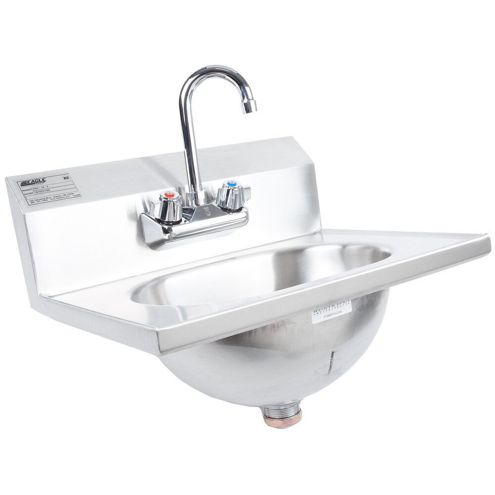 Eagle Group HSA-10-F Hand Sink w/ Gooseneck Faucet